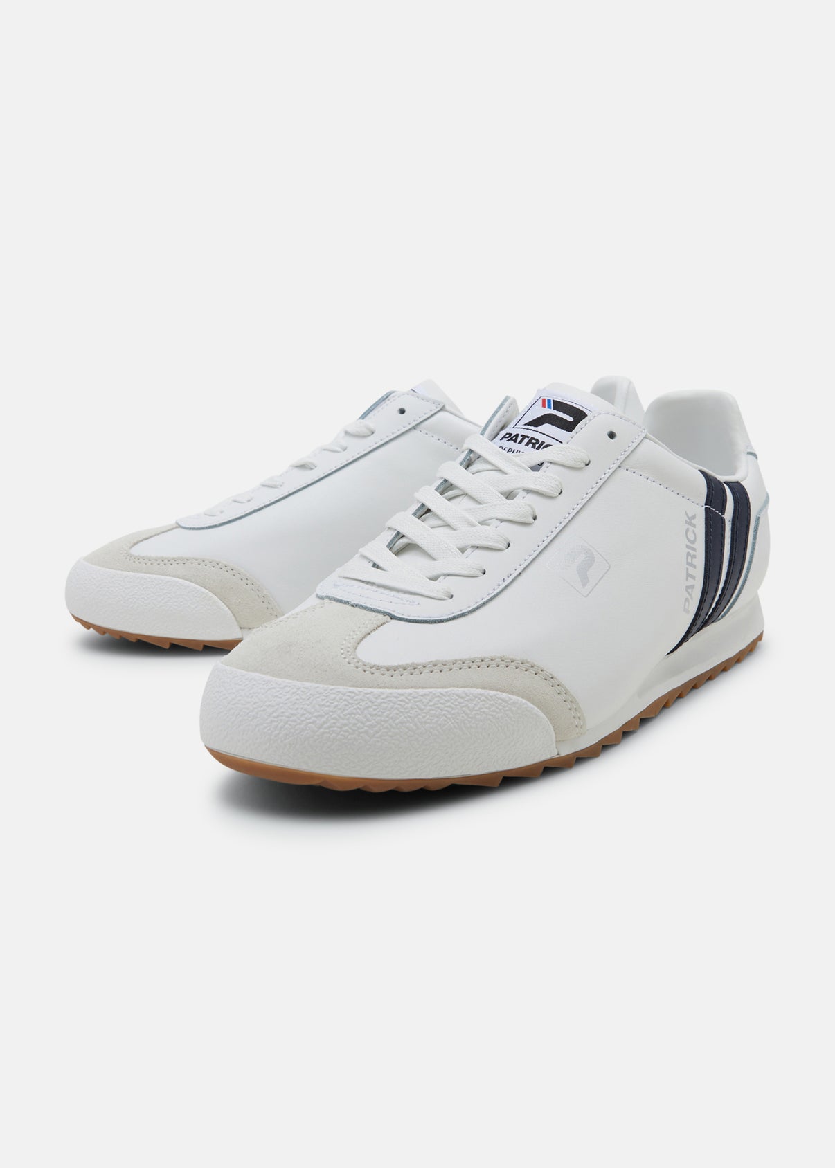 Patrick Liverpool Trainer - White/Navy | Patrick UK