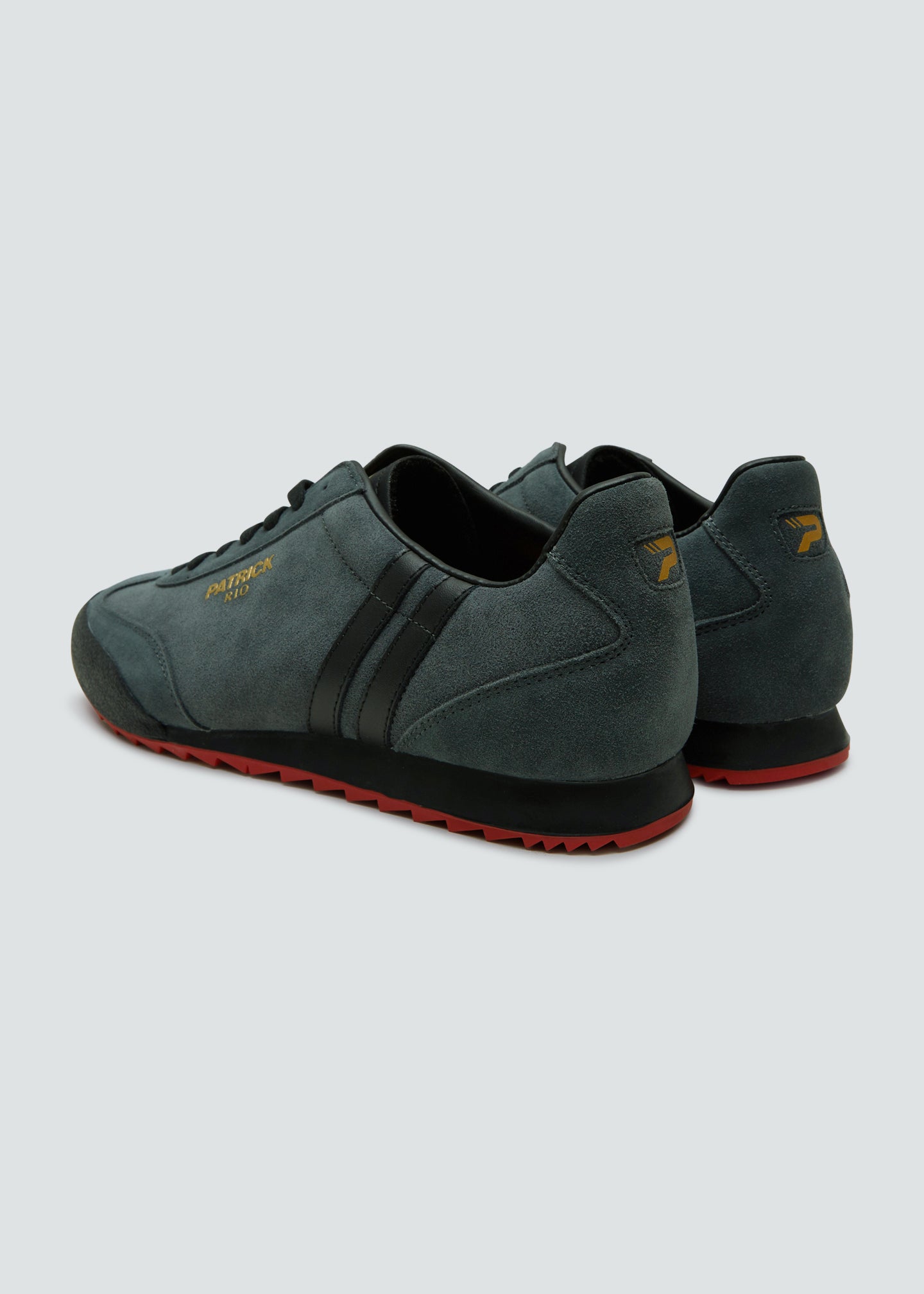Patrick Rio Trainer - Dark Grey/Black/Red