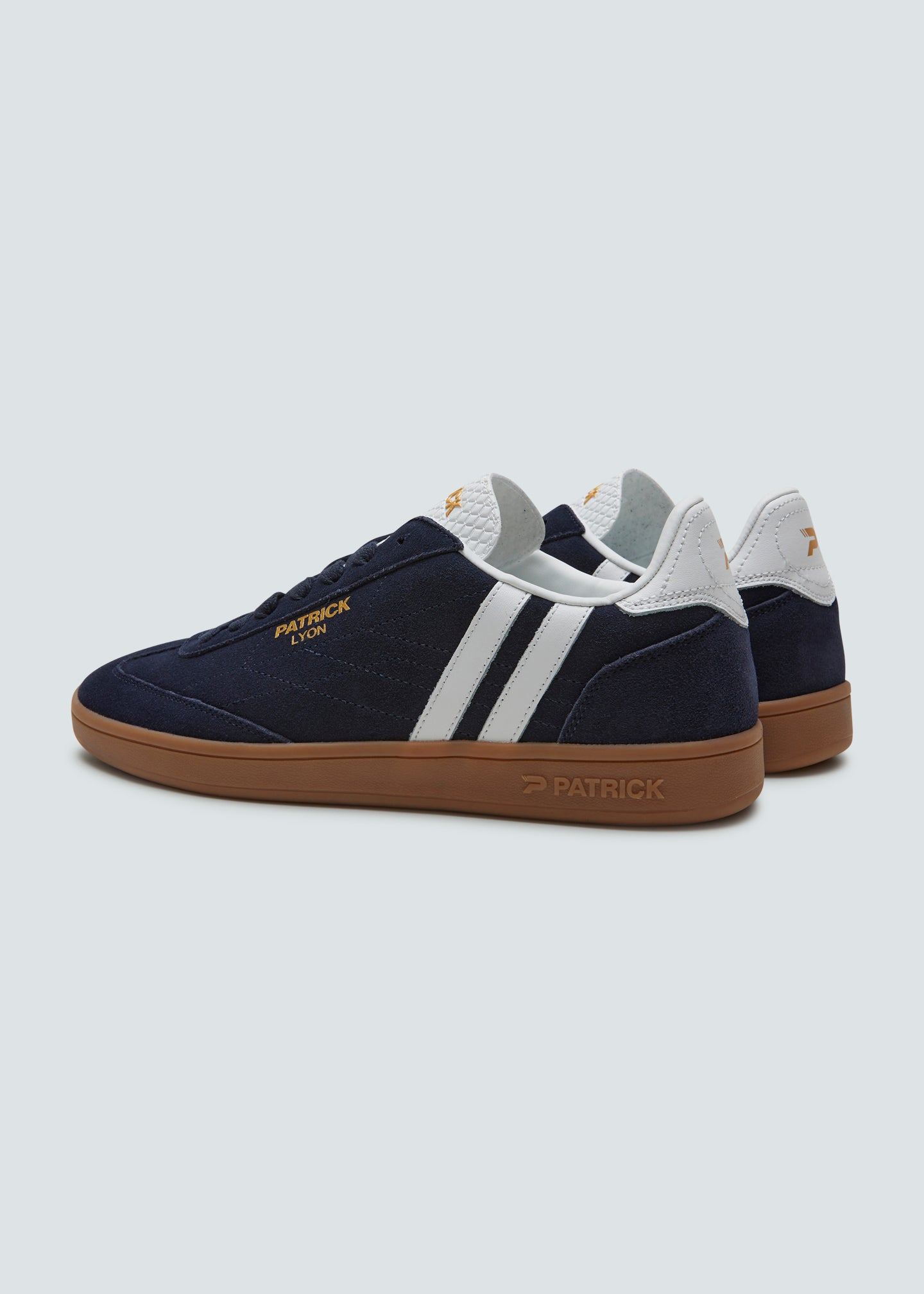 Lyon Trainer - Navy/White/Gum – Patrick