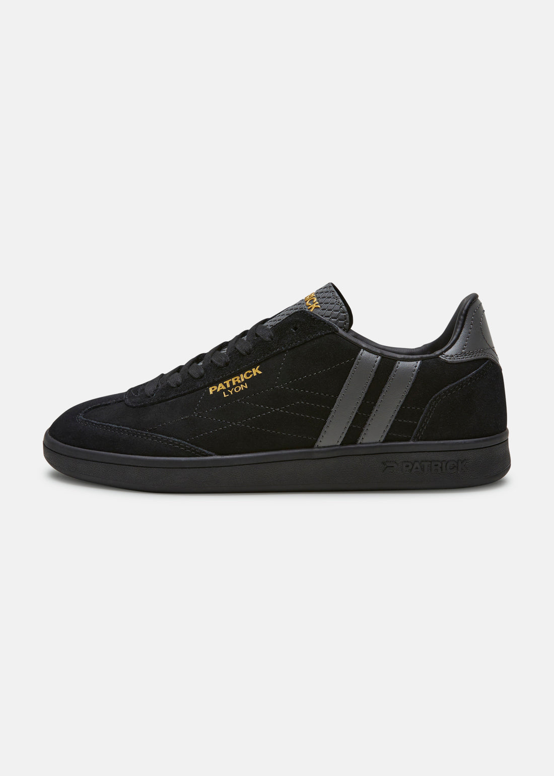 Lyon Trainer - Black/Charcoal – Patrick