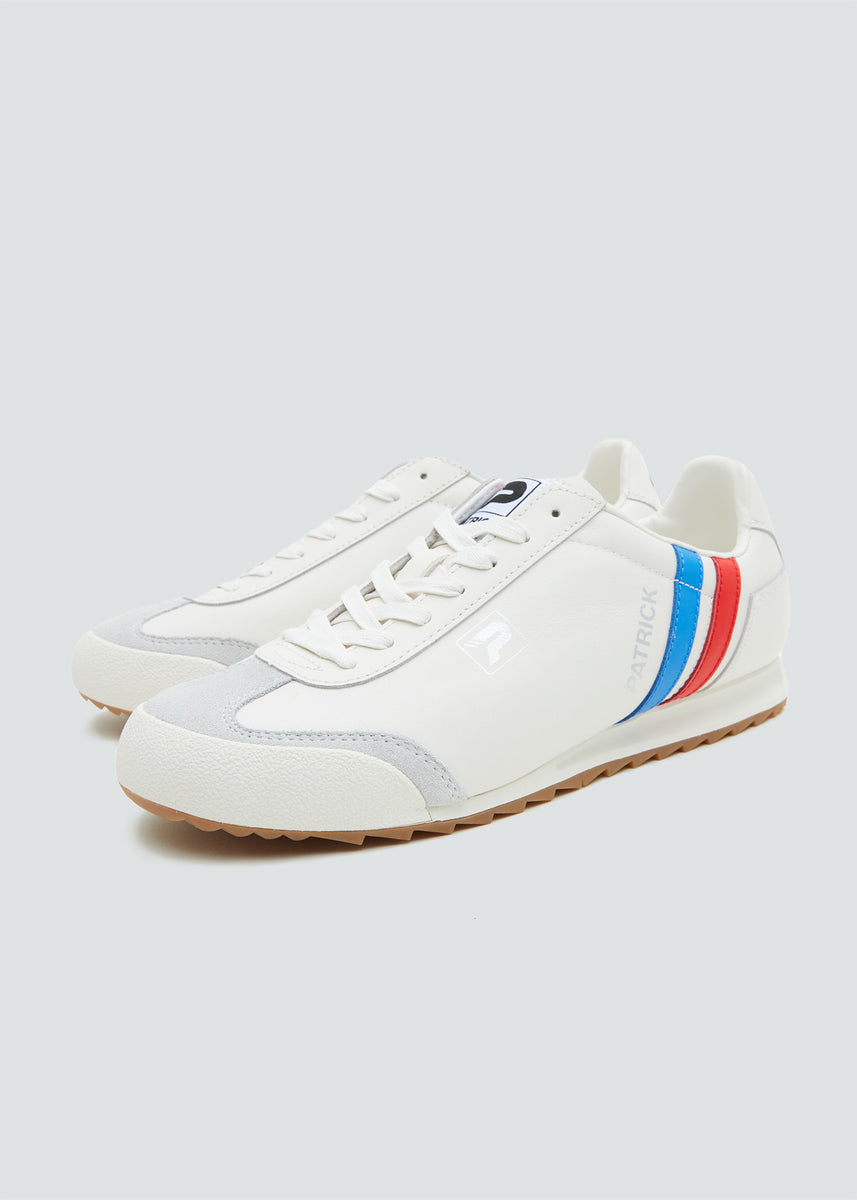 Patrick Liverpool Trainer - White/Blue/Red