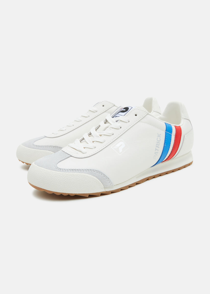 Patrick Liverpool Trainer - White/Blue/Red