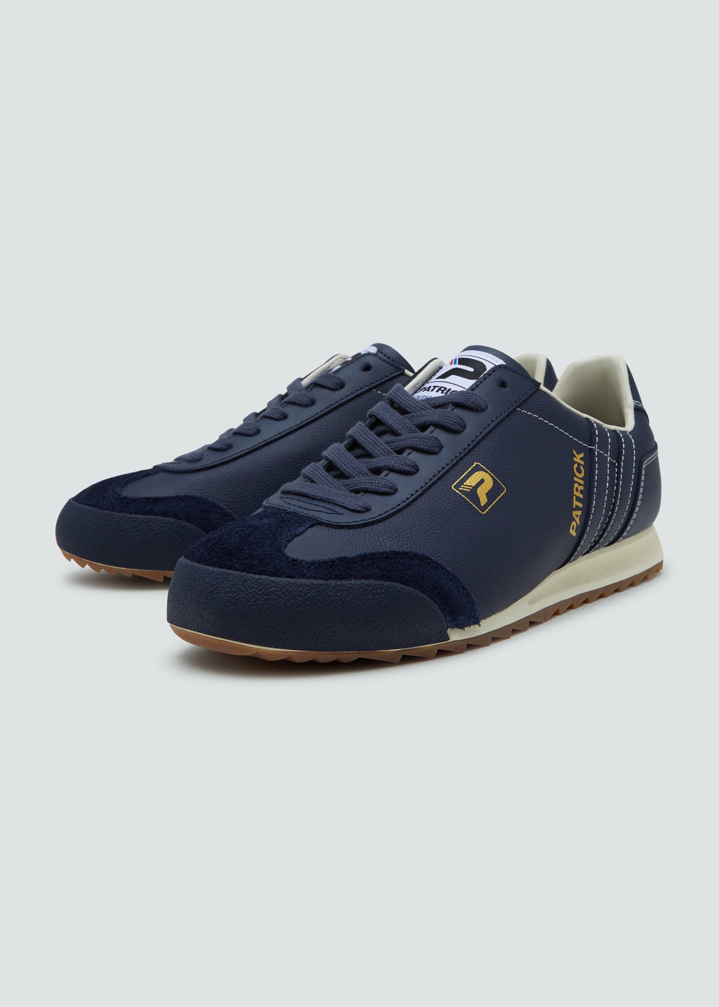 Patrick Liverpool Trainer - Navy/Off White