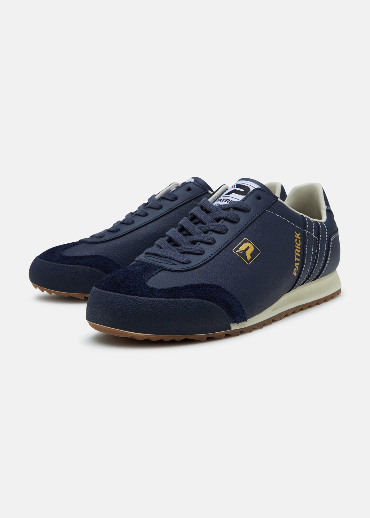 Patrick Liverpool Trainer - Navy/Off White | Patrick UK