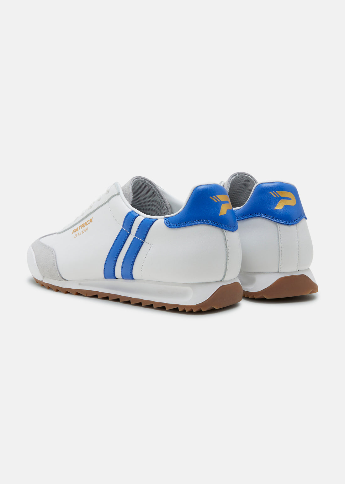 Dijon Trainer - White/Royal Blue – Patrick